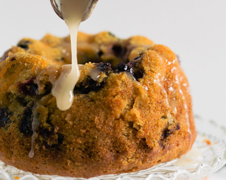 Mel's Squash, Blueberry & Orange Bundt Cake - Veg Power