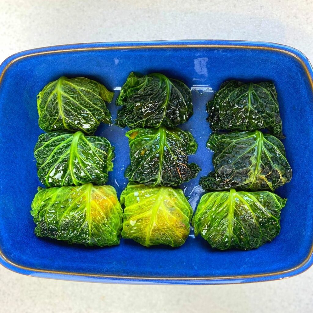 Zoe's Savoy Cabbage Parcels - Veg Power