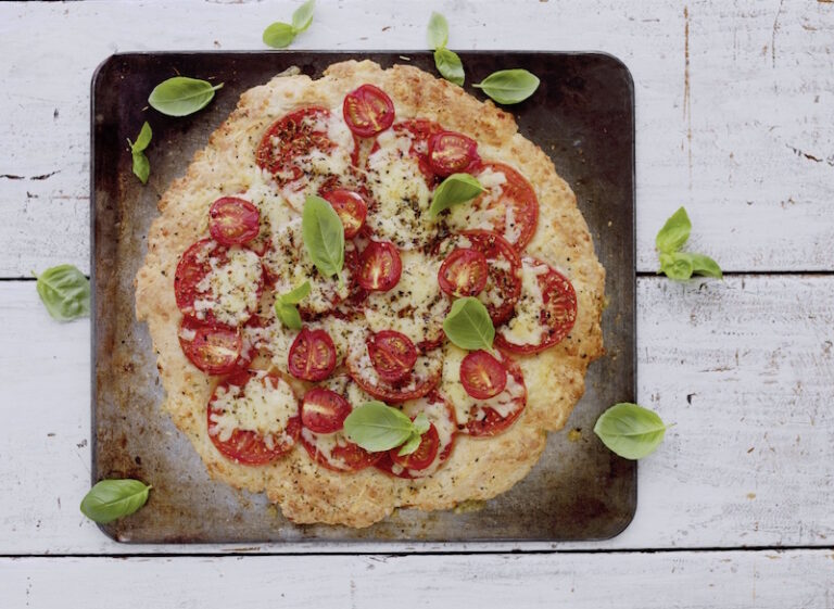 Roly's Tomato Scone Pizza - Veg Power