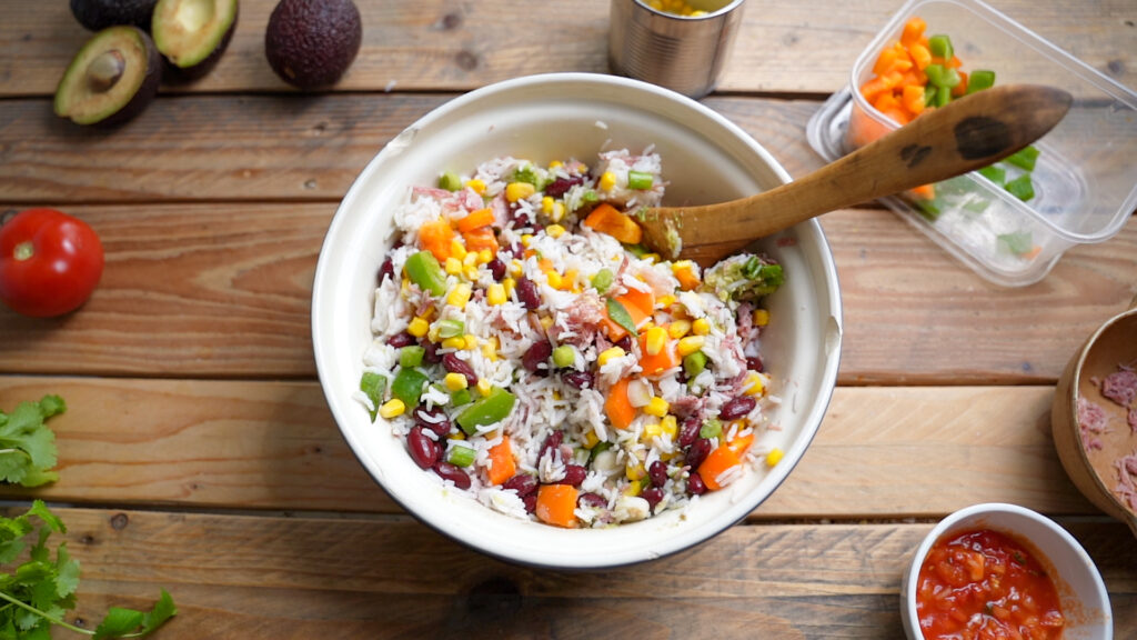 Burrito Rice Salad - Veg Power